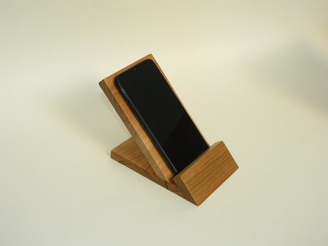 Mobile Stand of Exotic Wood From Pallets, Phone Stand - Etsy