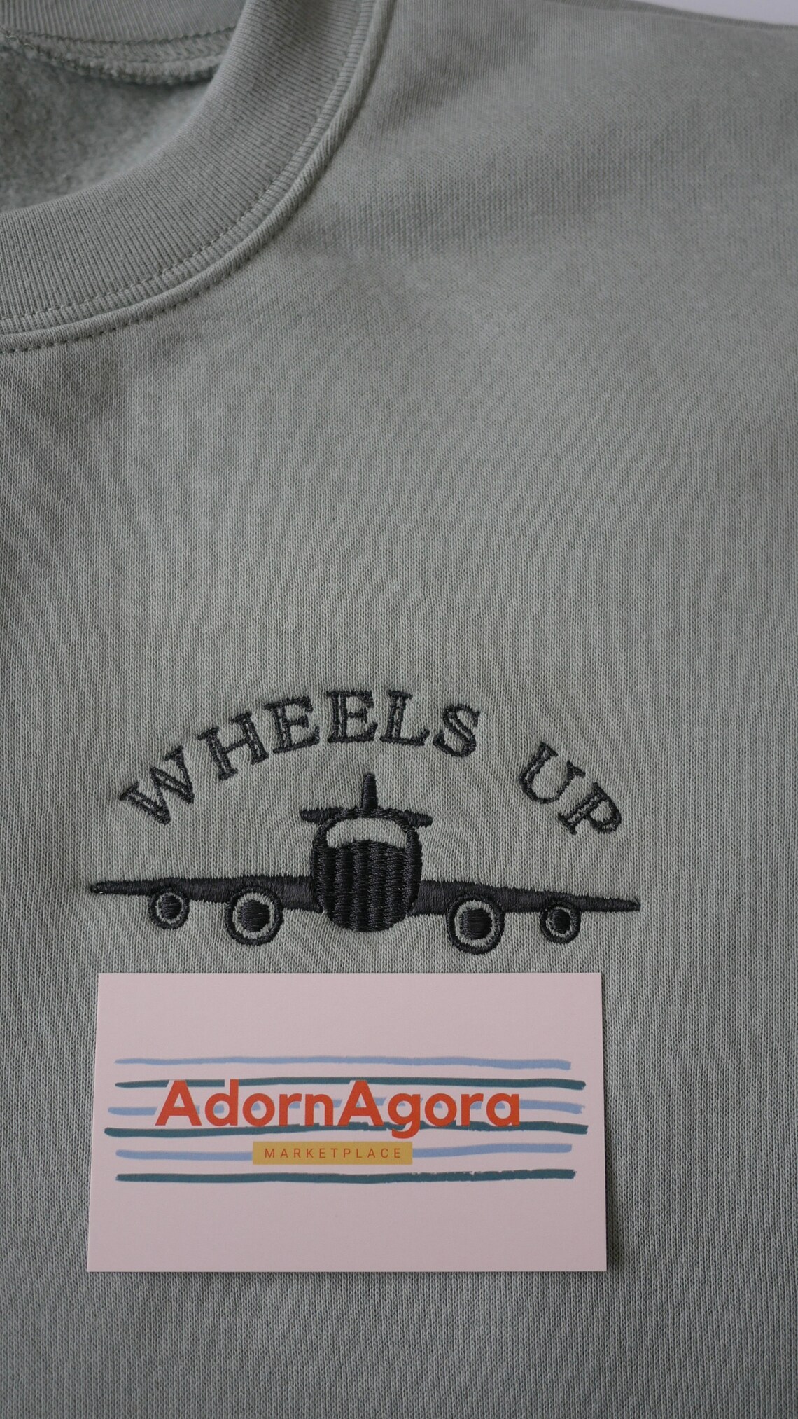 Criminal Minds Wheels up Machine Embroidered Sweatshirt | Etsy