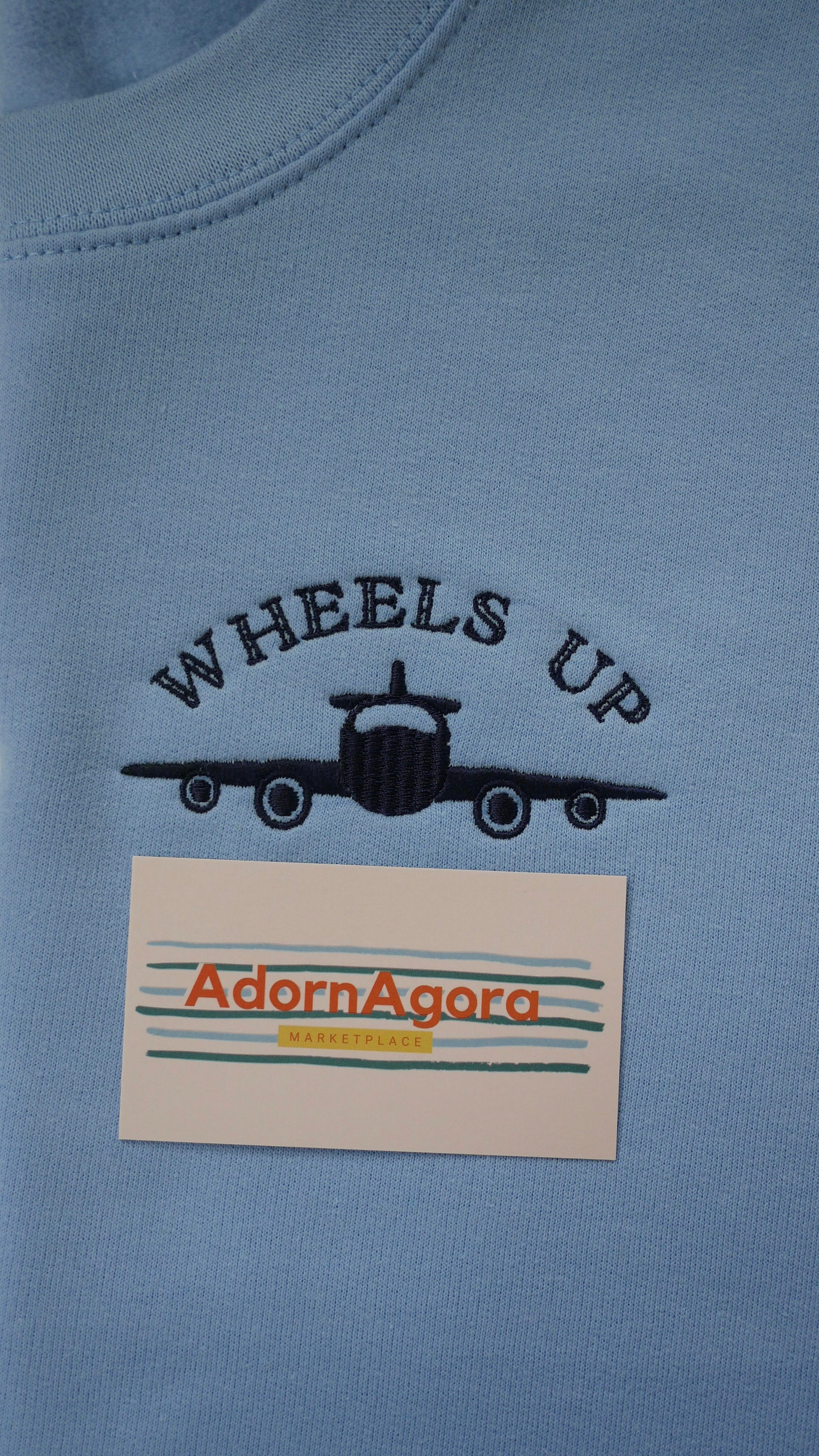 Criminal Minds Wheels up Machine Embroidered Sweatshirt - Etsy