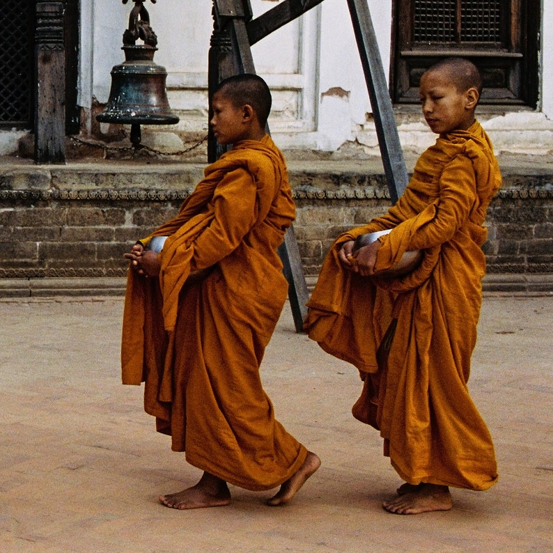 Nepal Buddhist Photography Print, Fine Art Kodak Film Photography ...