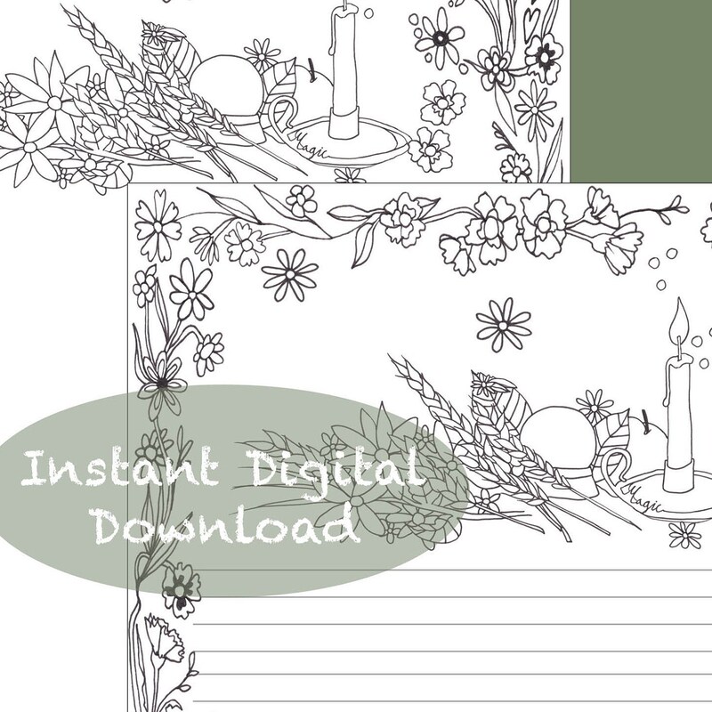 Book of Shadows Printable - Etsy