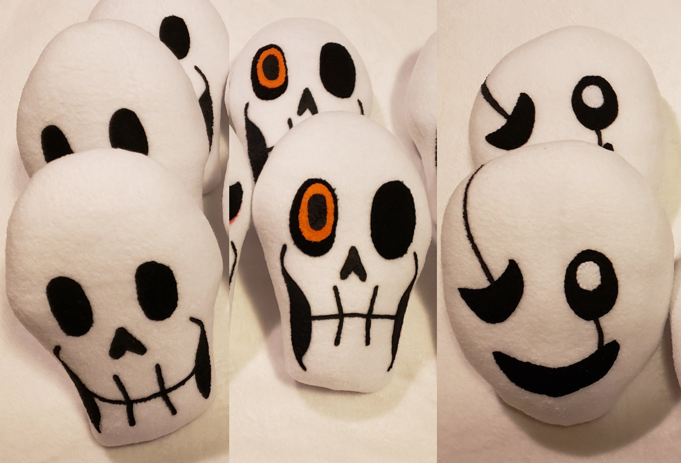 Handmade Fan Art Doll Undertale Skeleton Pillows - Etsy