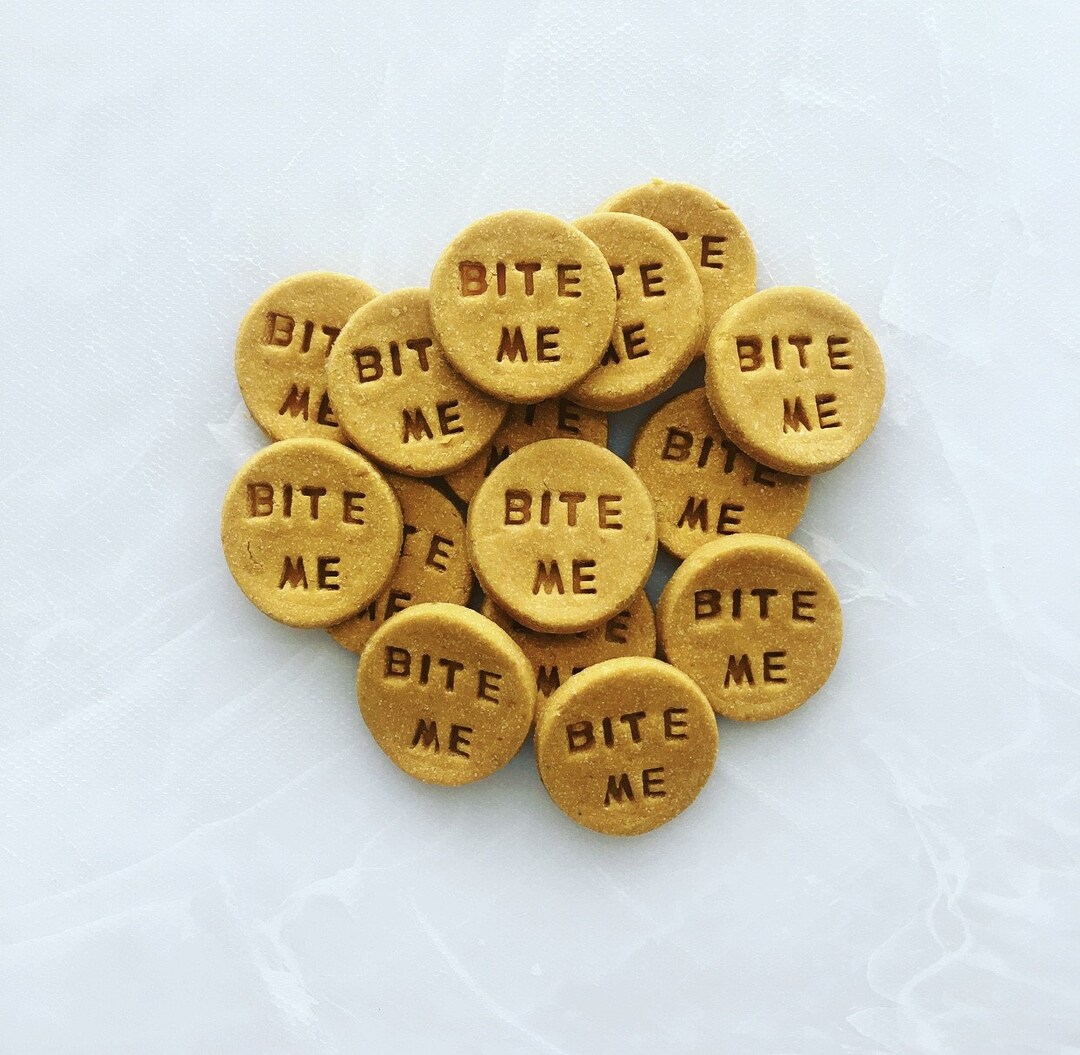 Bite Me Dog Treats 15 Count PLUS Bonus Treat - Etsy