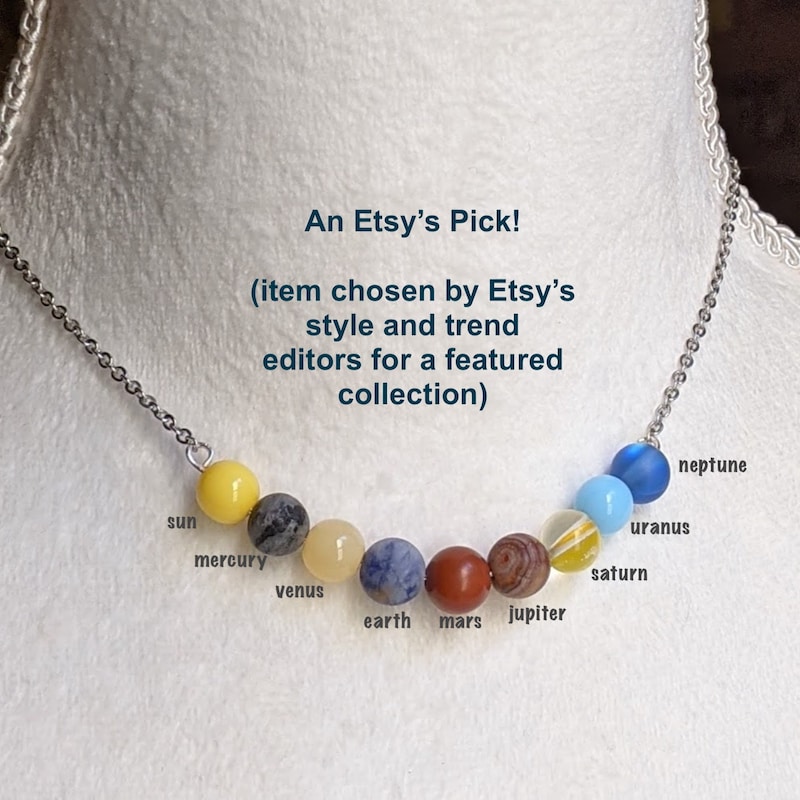 Solar System Jewelry - Etsy
