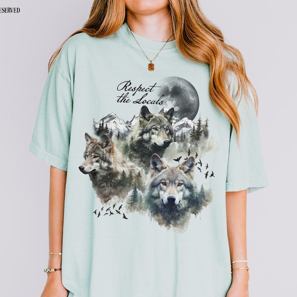 Vintage Wolf Shirt - Etsy