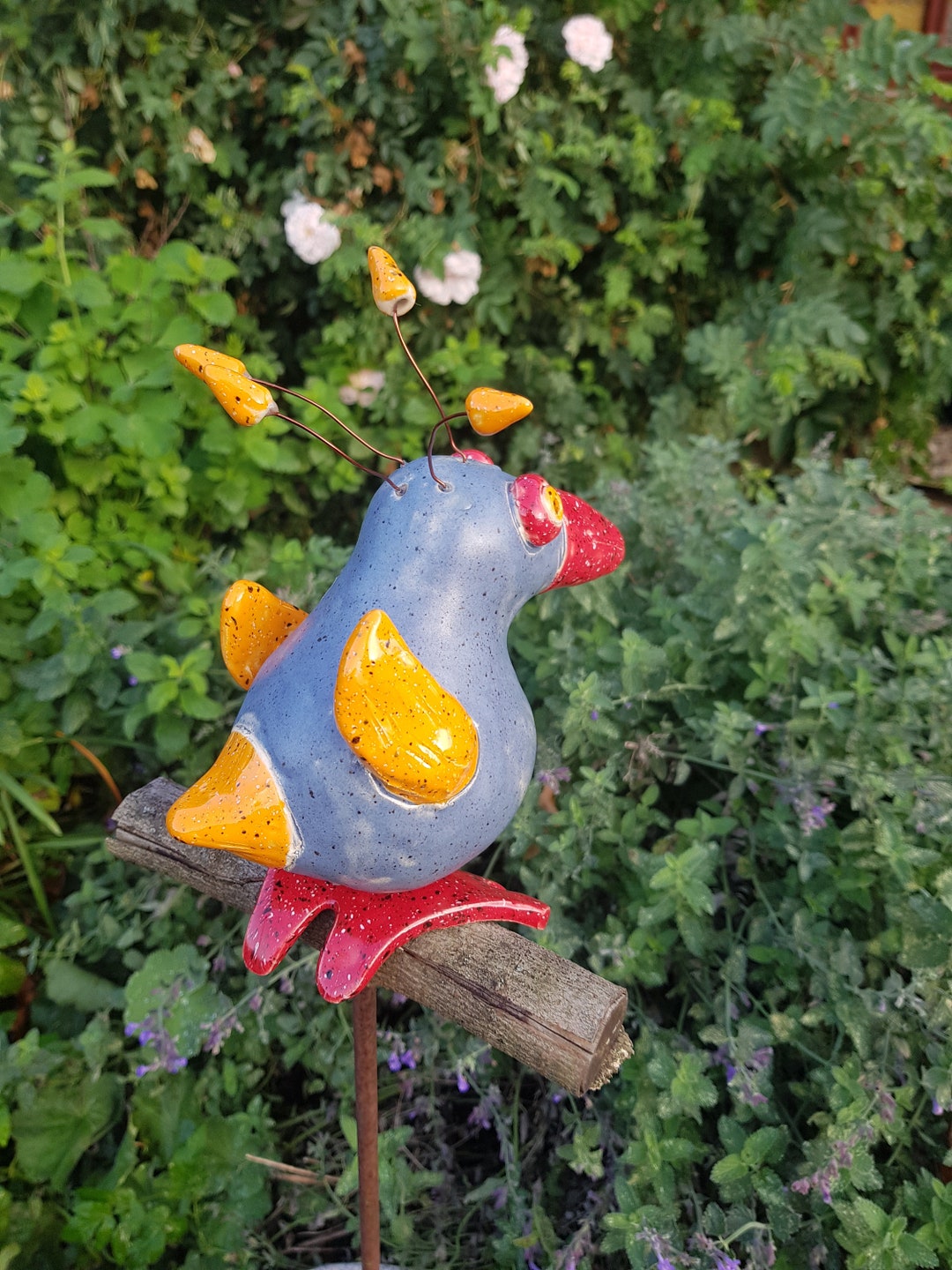 Funny Bird Elsa , Ceramic , - Etsy