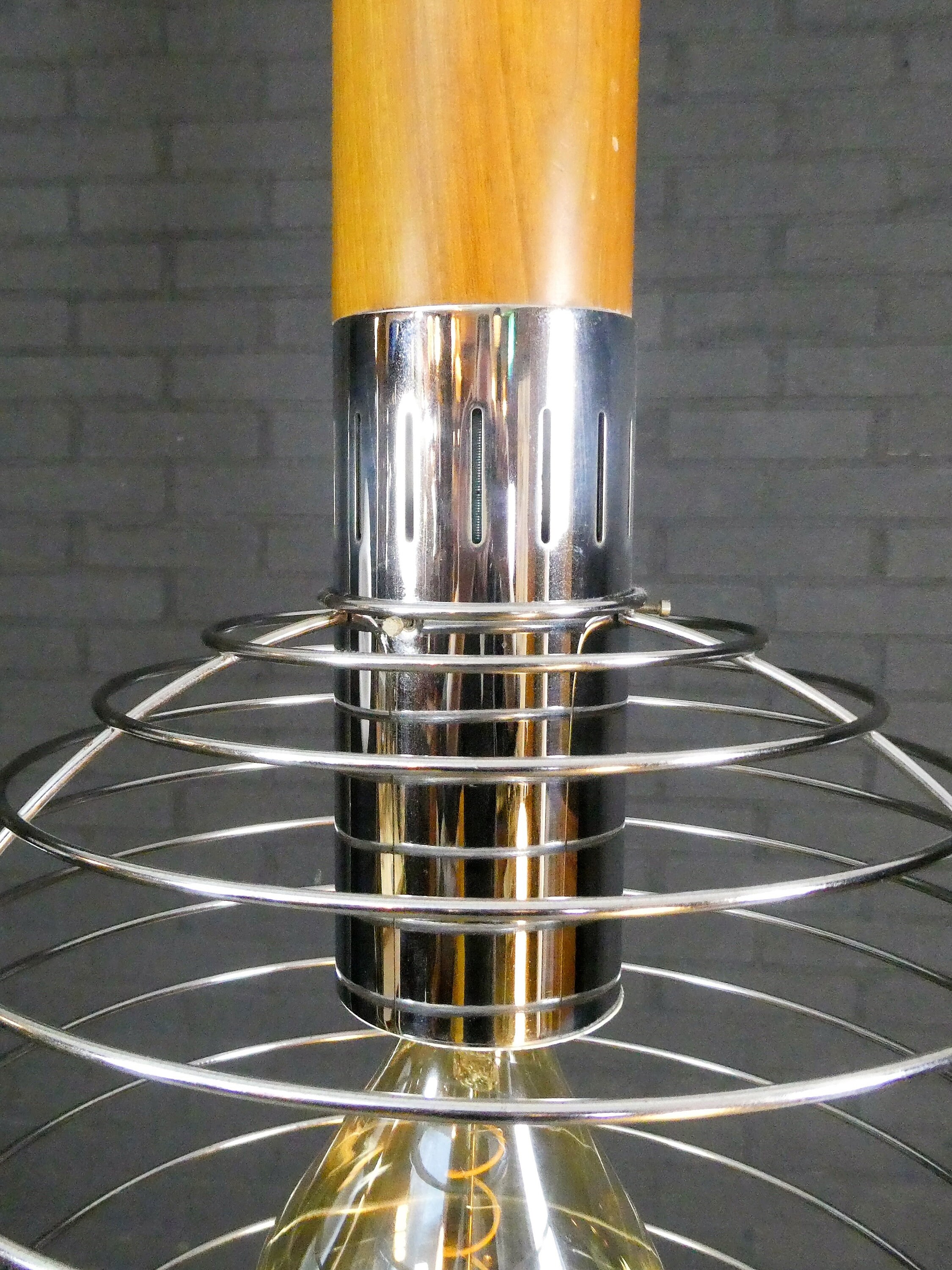 Unique Italian 'urban' hanging lamp by Esperia Luci | Etsy