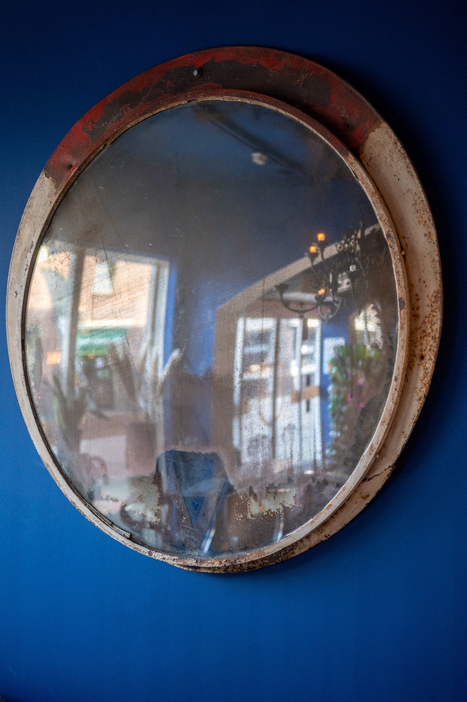 Industrial Czech Convex Railway Mirror 1960s | Etsy