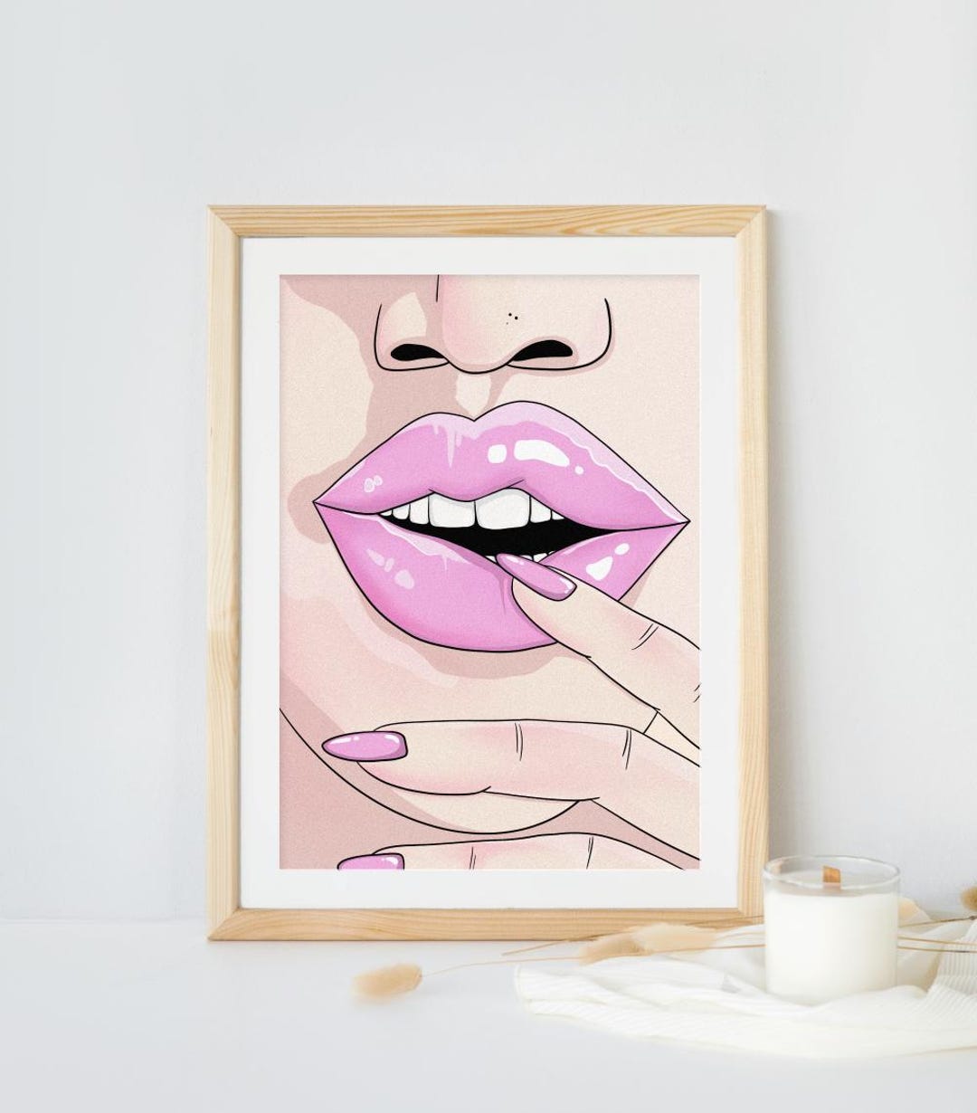 Art Print pinky Promise Feminist Art Print as Digital Download, Modern ...