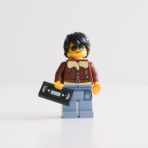 Tom Cruise as Maverick in Top Gun - Custom Assembly Minifigure From ...