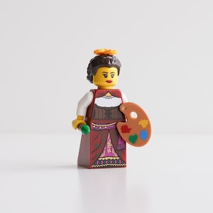 Frida Kahlo, Mexican Painter - Custom Assembly Minifigure From Genuine ...