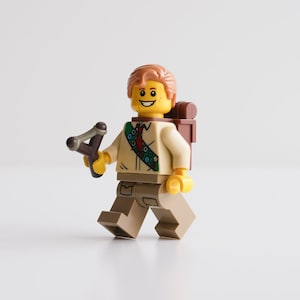 Boy Scout With Slingshot - Custom Assembly Minifigure From Genuine LEGO ...