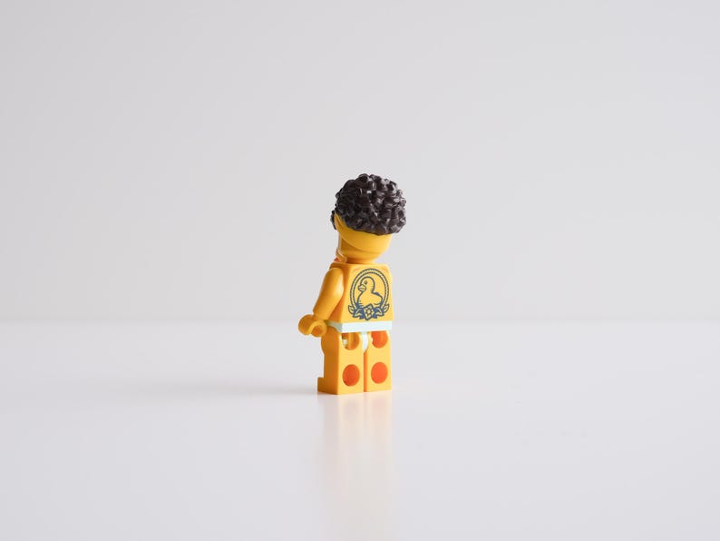 Captain Rubber Duck, Shower Pirate - Custom Assembly Minifigure From ...