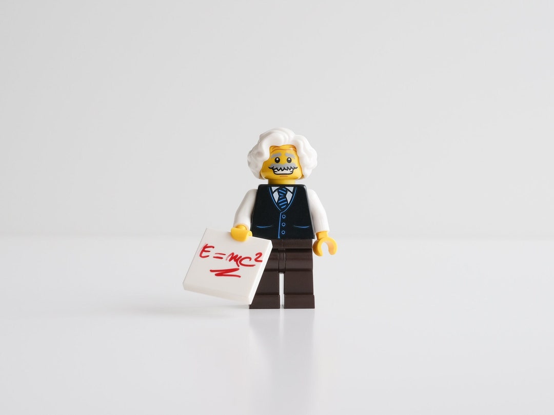 Albert Einstein, Father of Modern Physics Custom Assembly Minifigure ...
