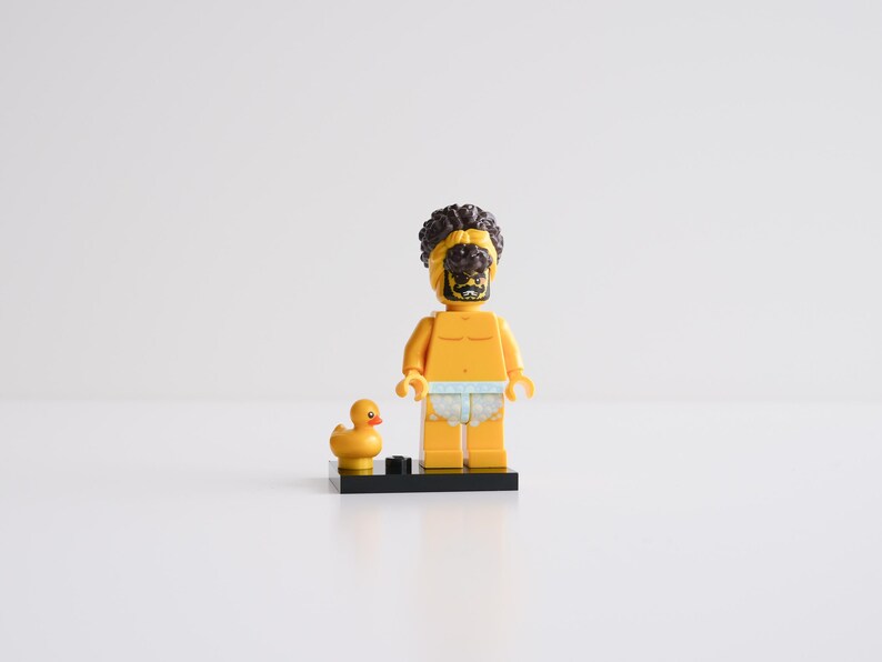Captain Rubber Duck, Shower Pirate - Custom Assembly Minifigure From ...