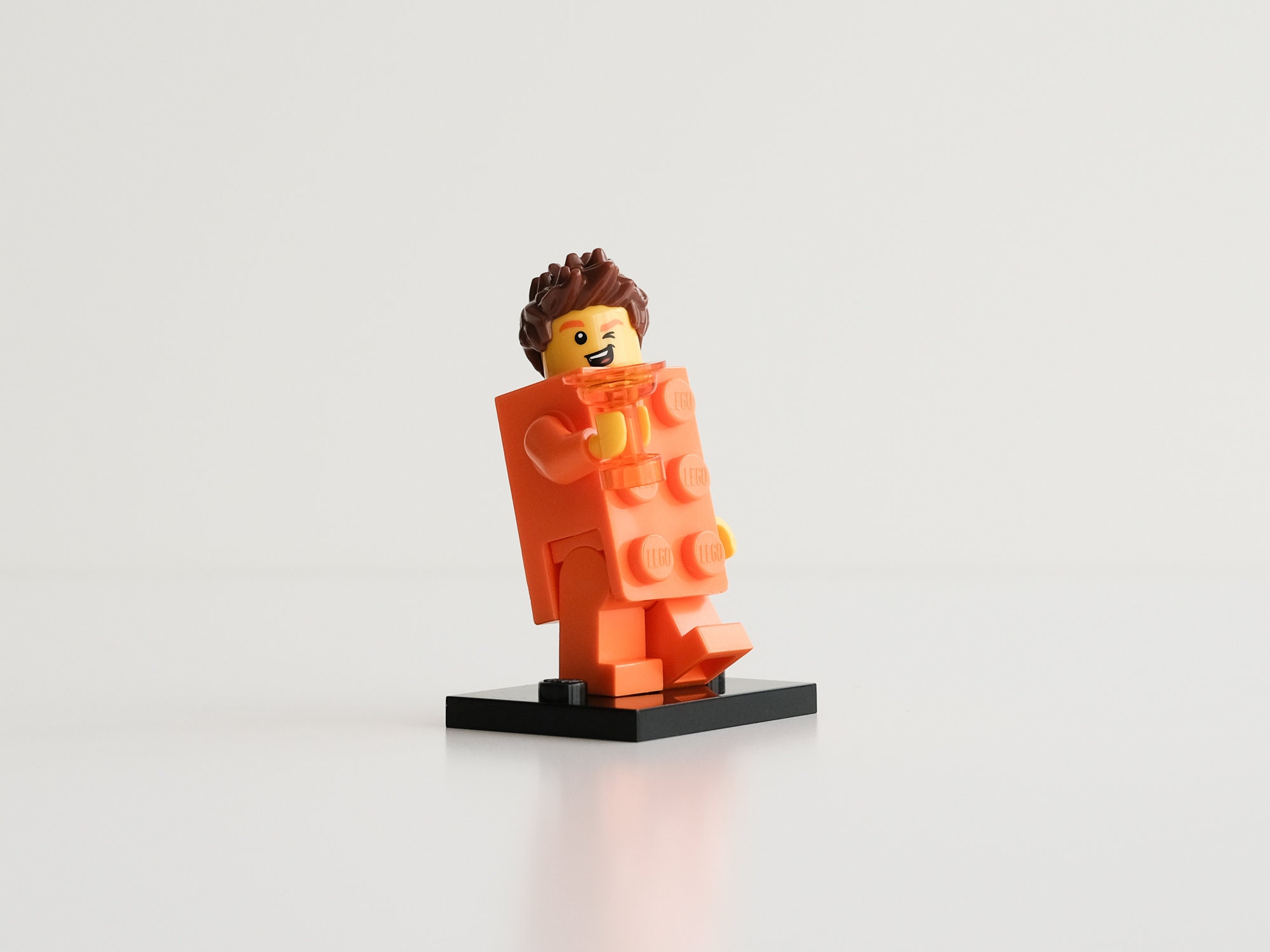 The Campari Guy in Brick Costume Custom Assembly Minifigure From ...