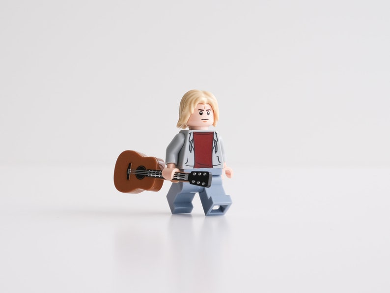 Kurt Cobain, Nirvana - Custom Assembly Minifigure From Genuine LEGO ...