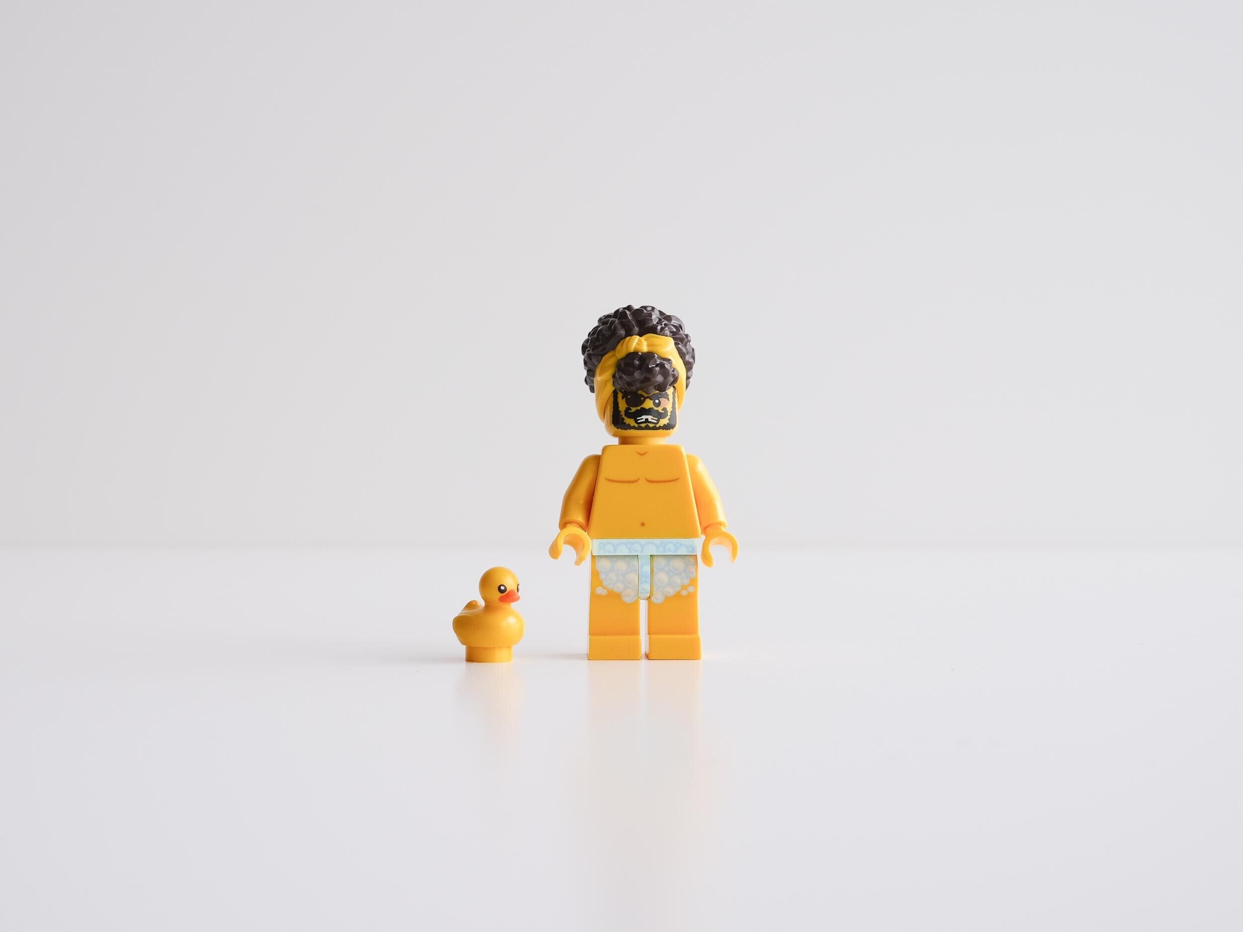 Captain Rubber Duck, Shower Pirate - Custom Assembly Minifigure From ...