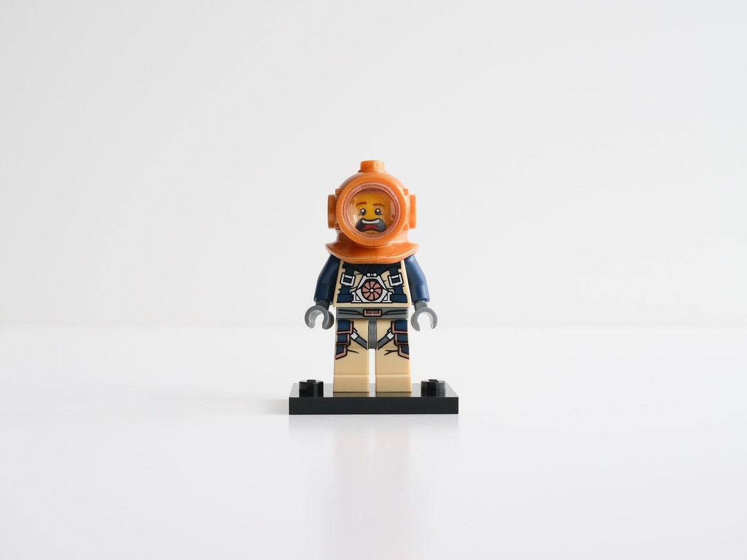 Professional Old-school Deep Sea Diver - Custom Assembly Minifigure ...