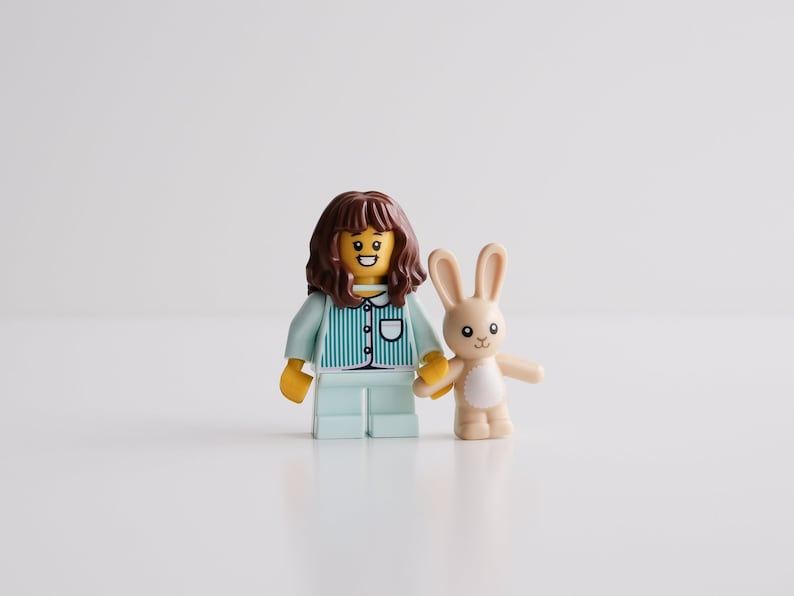 Girl in Striped Pyjamas - Custom Assembly Minifigure From Genuine LEGO ...
