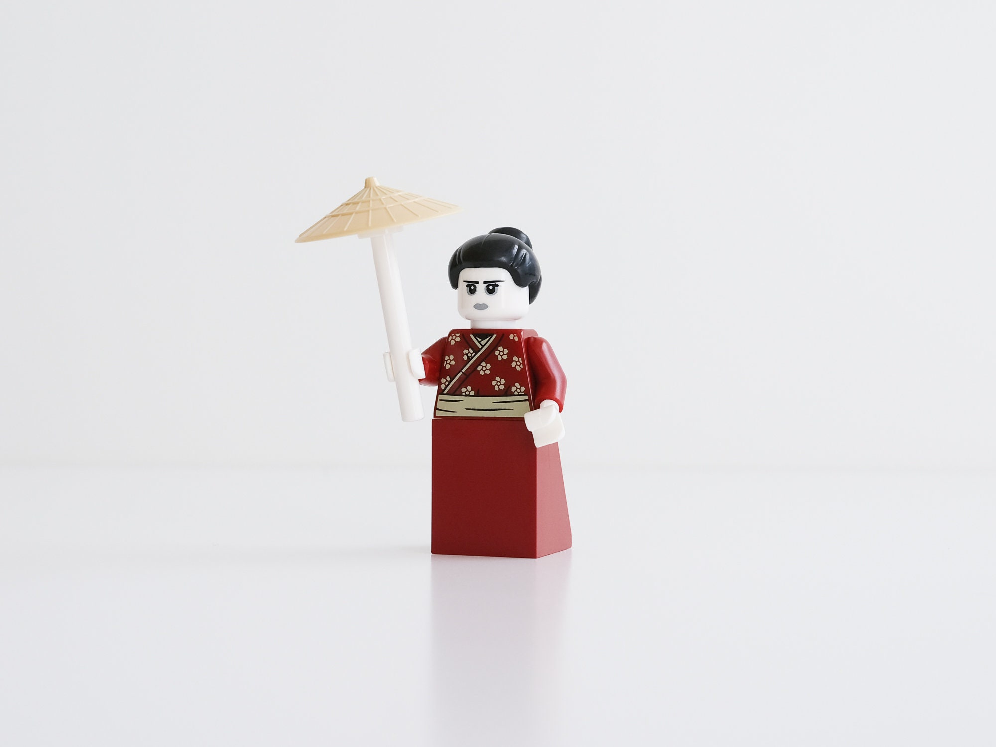Geisha / Woman in Kimono - Custom Assembly Minifigure From Genuine LEGO ...