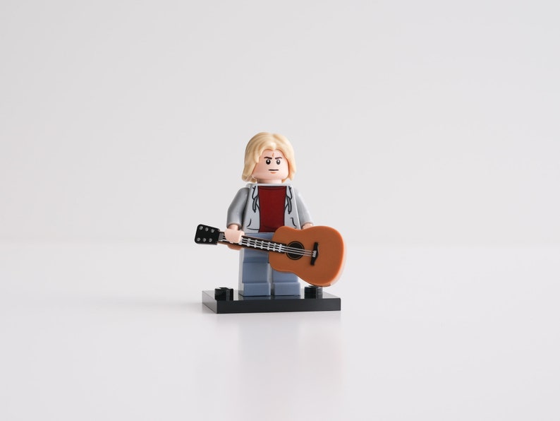Kurt Cobain, Nirvana - Custom Assembly Minifigure From Genuine LEGO ...