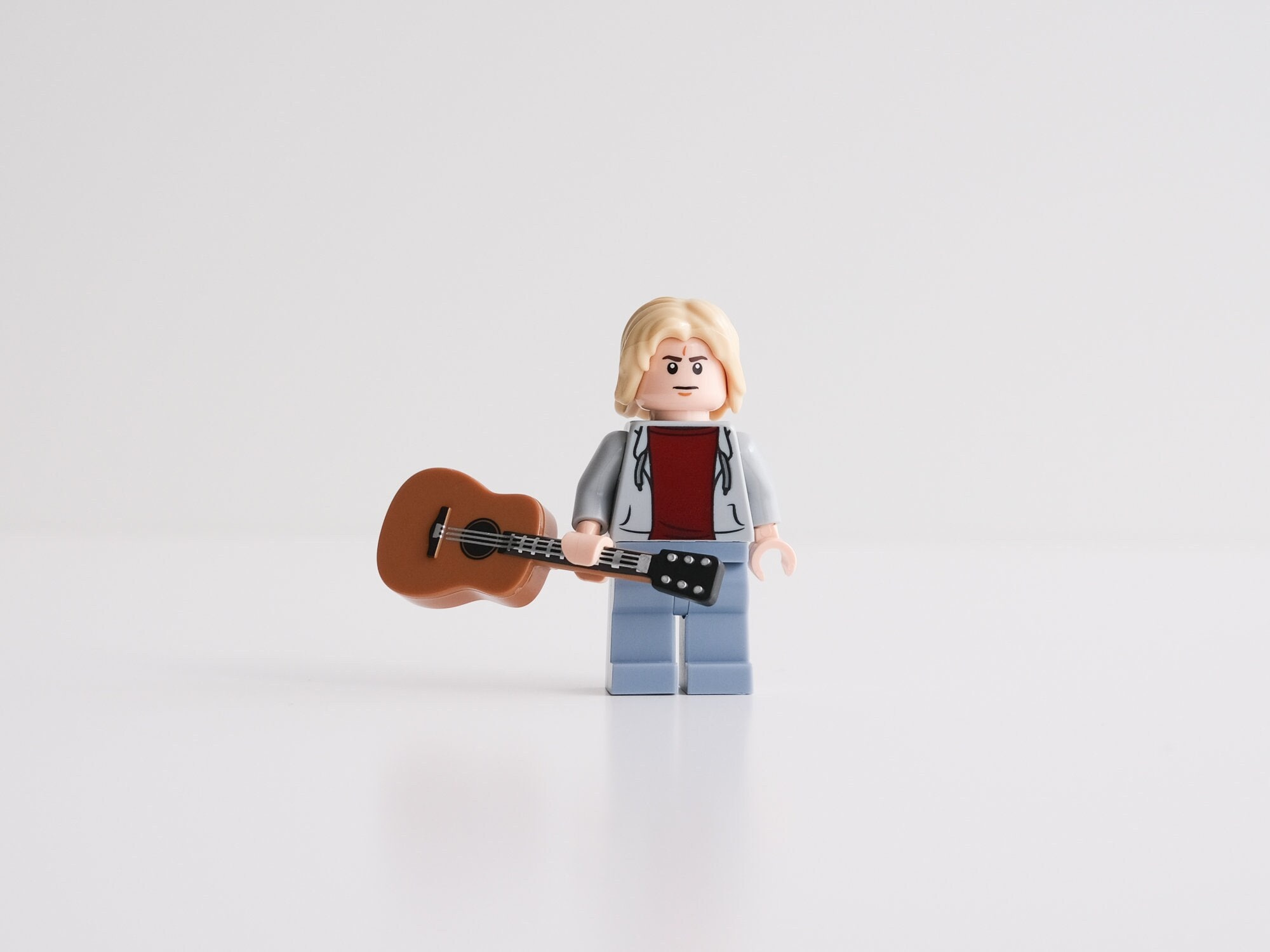Kurt Cobain, Nirvana - Custom Assembly Minifigure From Genuine LEGO ...