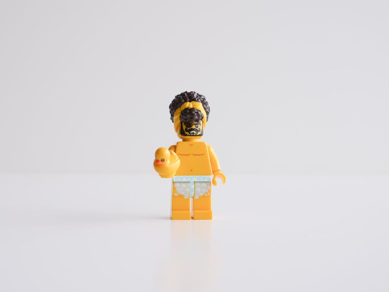 Captain Rubber Duck, Shower Pirate - Custom Assembly Minifigure From ...