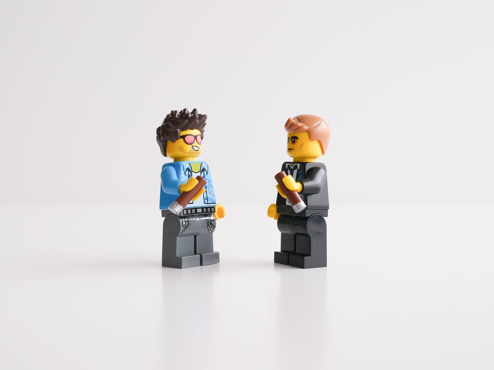 Fight Club With Brad Pitt and Edward Norton - Set of 2 Minifigures From ...