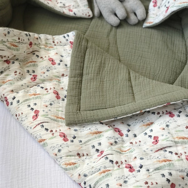 Quilted Baby Blanket - Etsy