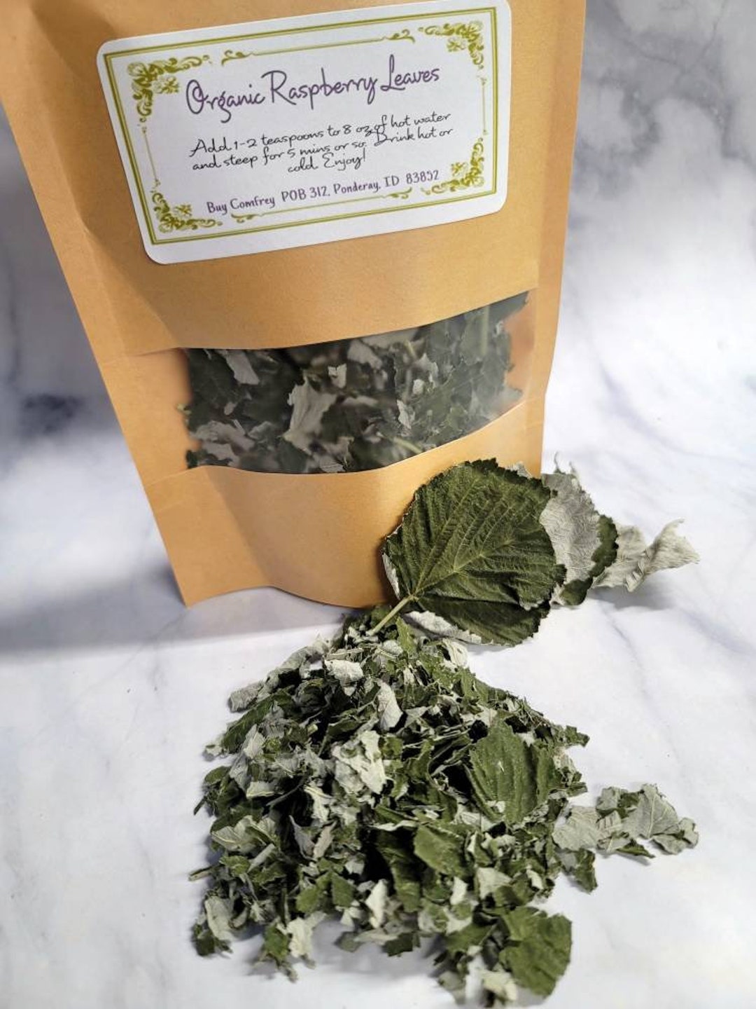 Organic Dried Raspberry Leaves - Etsy