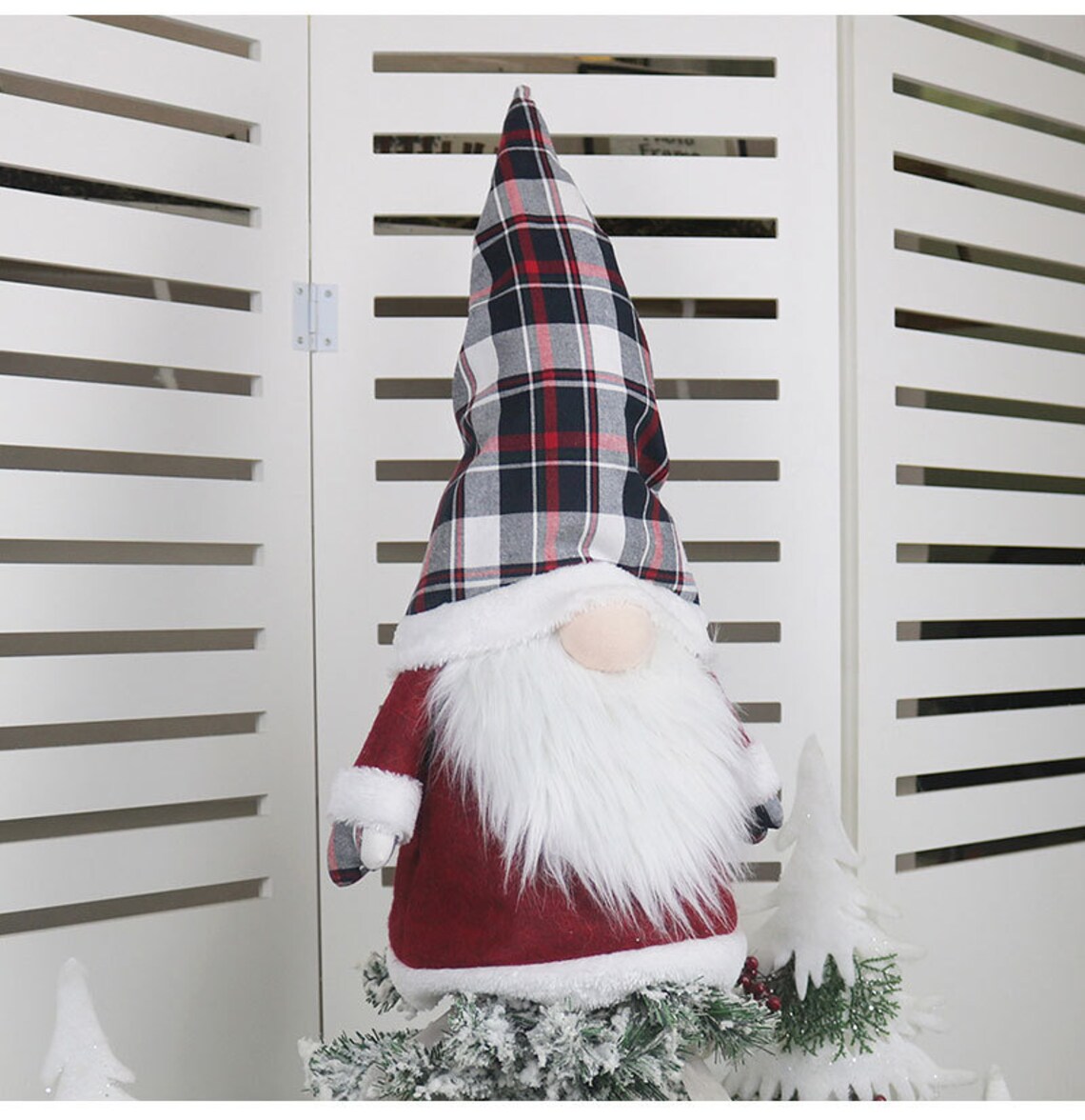 Gnome Christmas Tree Topper Gnomes Cover for Christmas Tree - Etsy