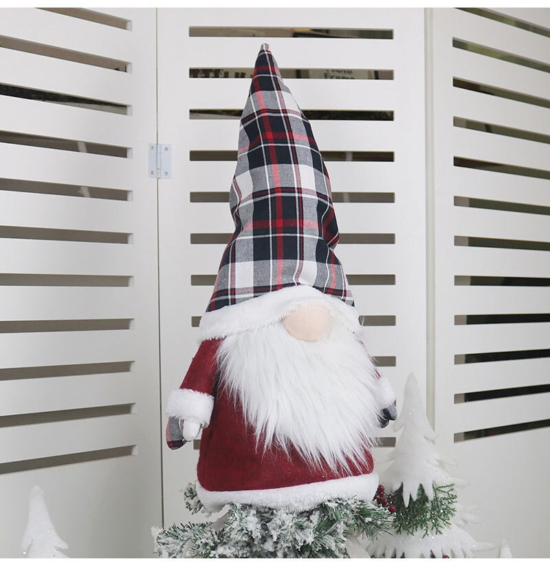 Gnome Christmas Tree Topper Gnomes Cover for Christmas Tree - Etsy