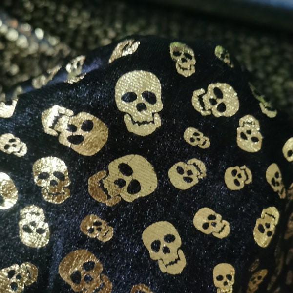 Doll Skull Fabric - Etsy