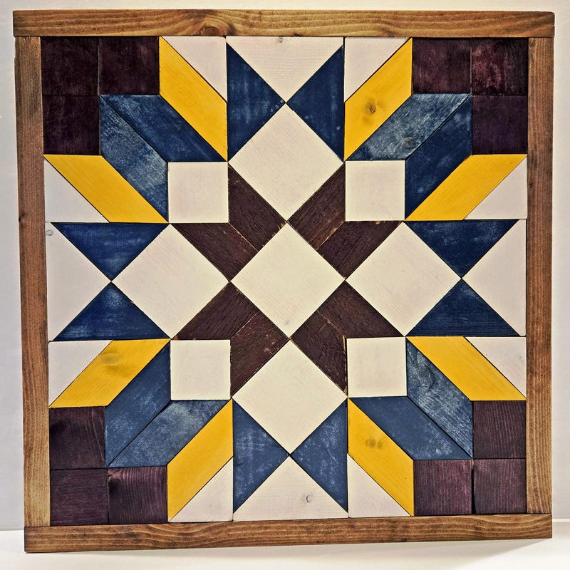 Barn Quilt Sign - Etsy