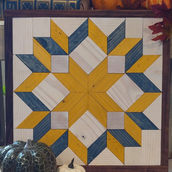 Carpenter Wheel Barn Quilt - Etsy