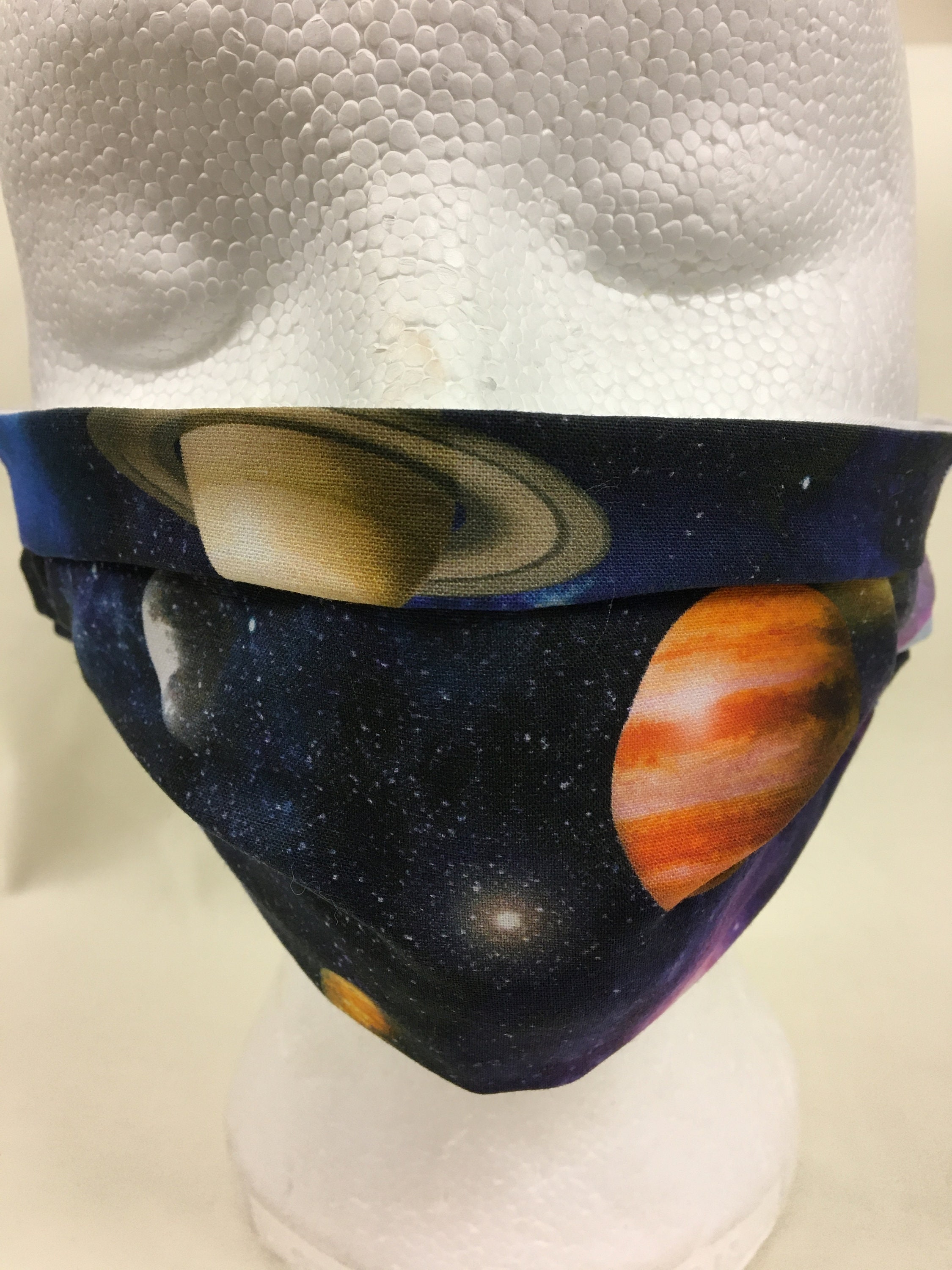 Universe / Space / Galaxy Cotton Face Mask Made With Two - Etsy