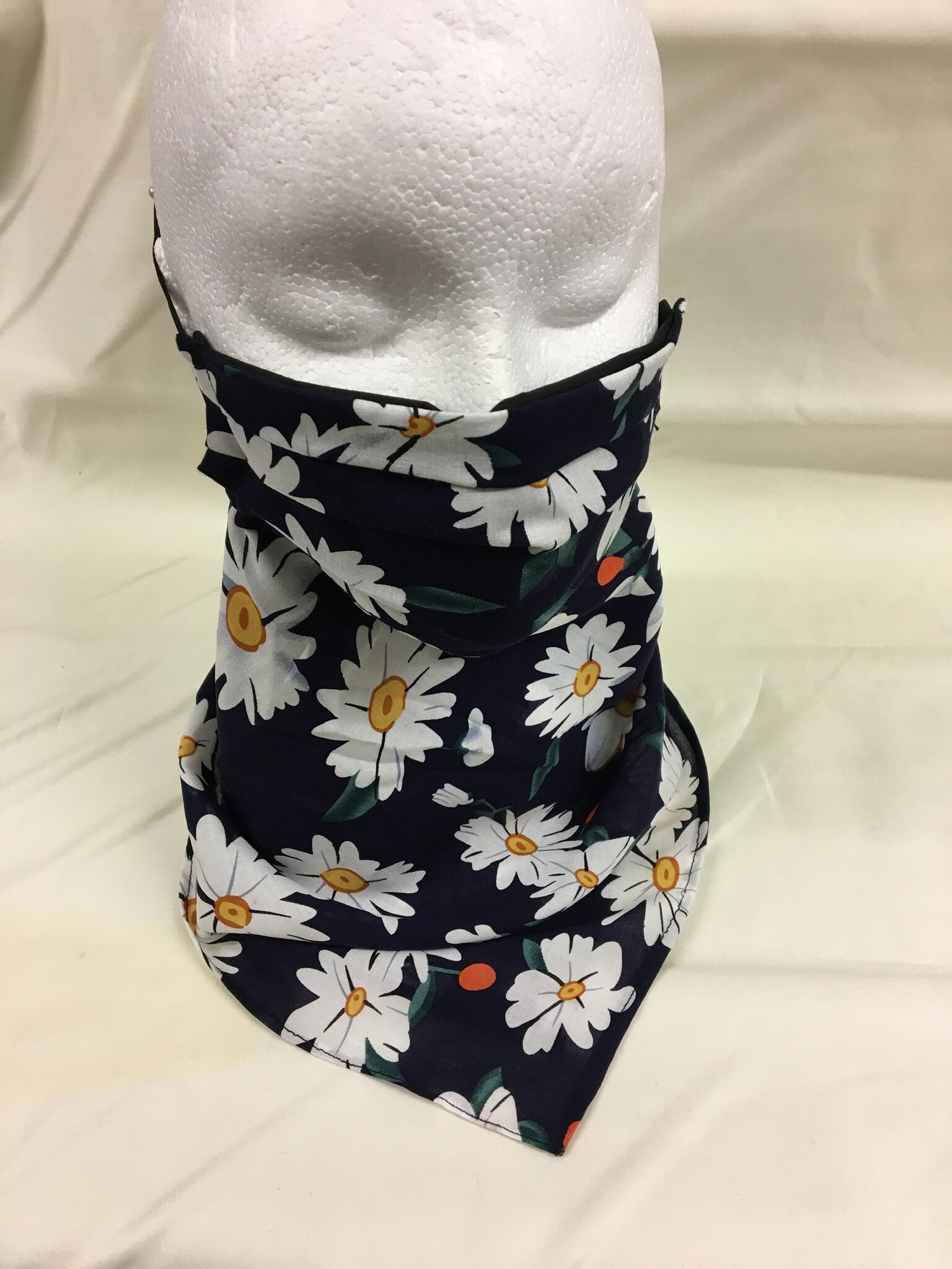 Stunning scarf face mask combined scarf & mask. Mask with two | Etsy