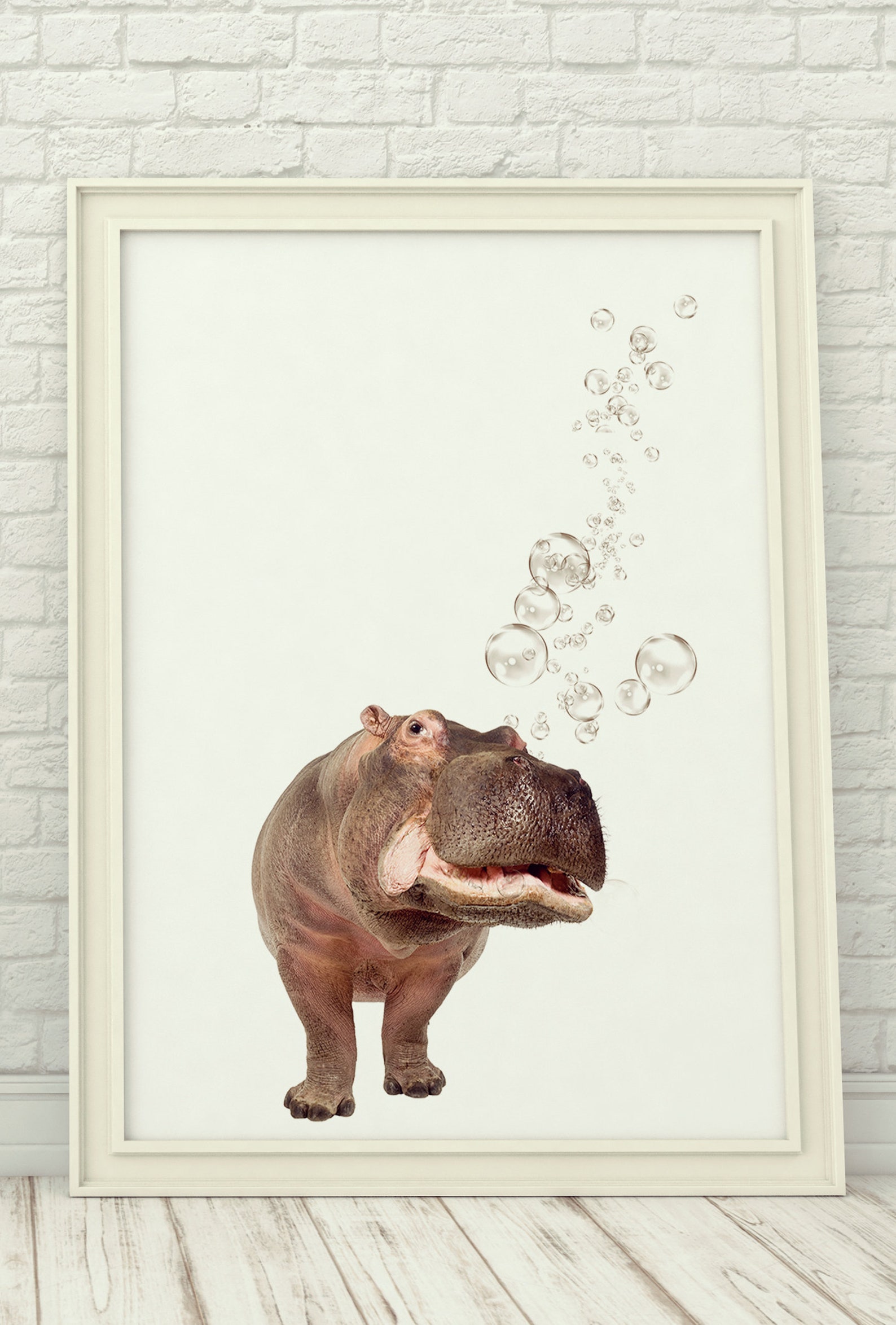 SAFARI Animal Bubble Print Set of 7 Printable Nursery Wall - Etsy