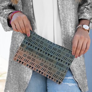 Tribal Ethnic Pouch Native American Pouch Geometric Pouch - Etsy