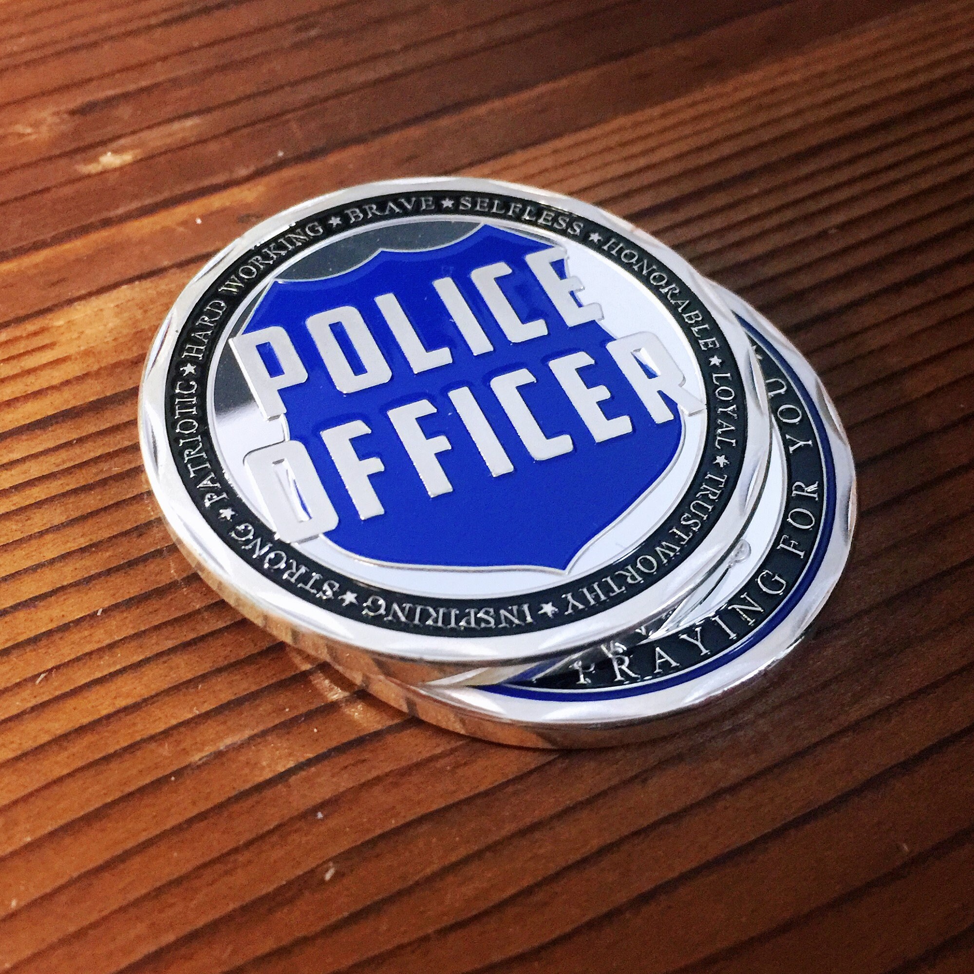Police Squad Challenge Coin Law Enforcement Shield Badge - Etsy