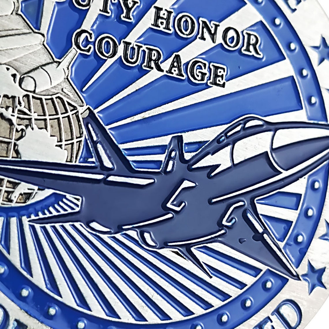 USAF Military Challenge Coin First Sergeant Diamond Note Air - Etsy