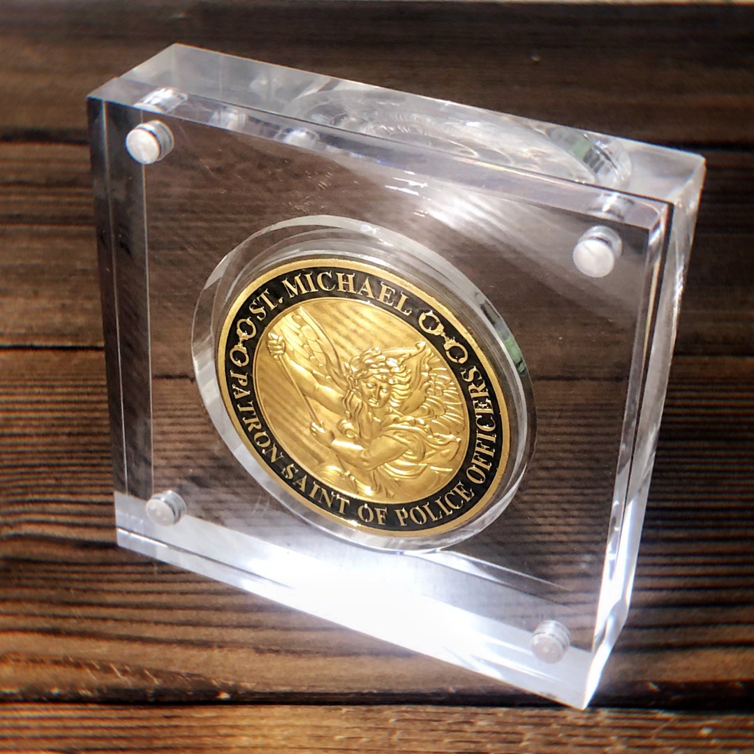 3" Acrylic Challenge Coin Display Case for Coin in 2" Transparent ...