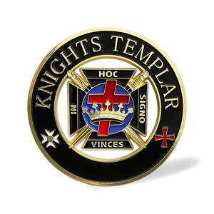 Masonic Knights Templar Auto Emblem Car Bumper Decal - Etsy