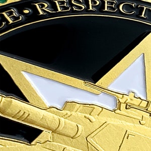 Army Challenge Coin Featured W/ Tank Military Soldier's Prayer ...
