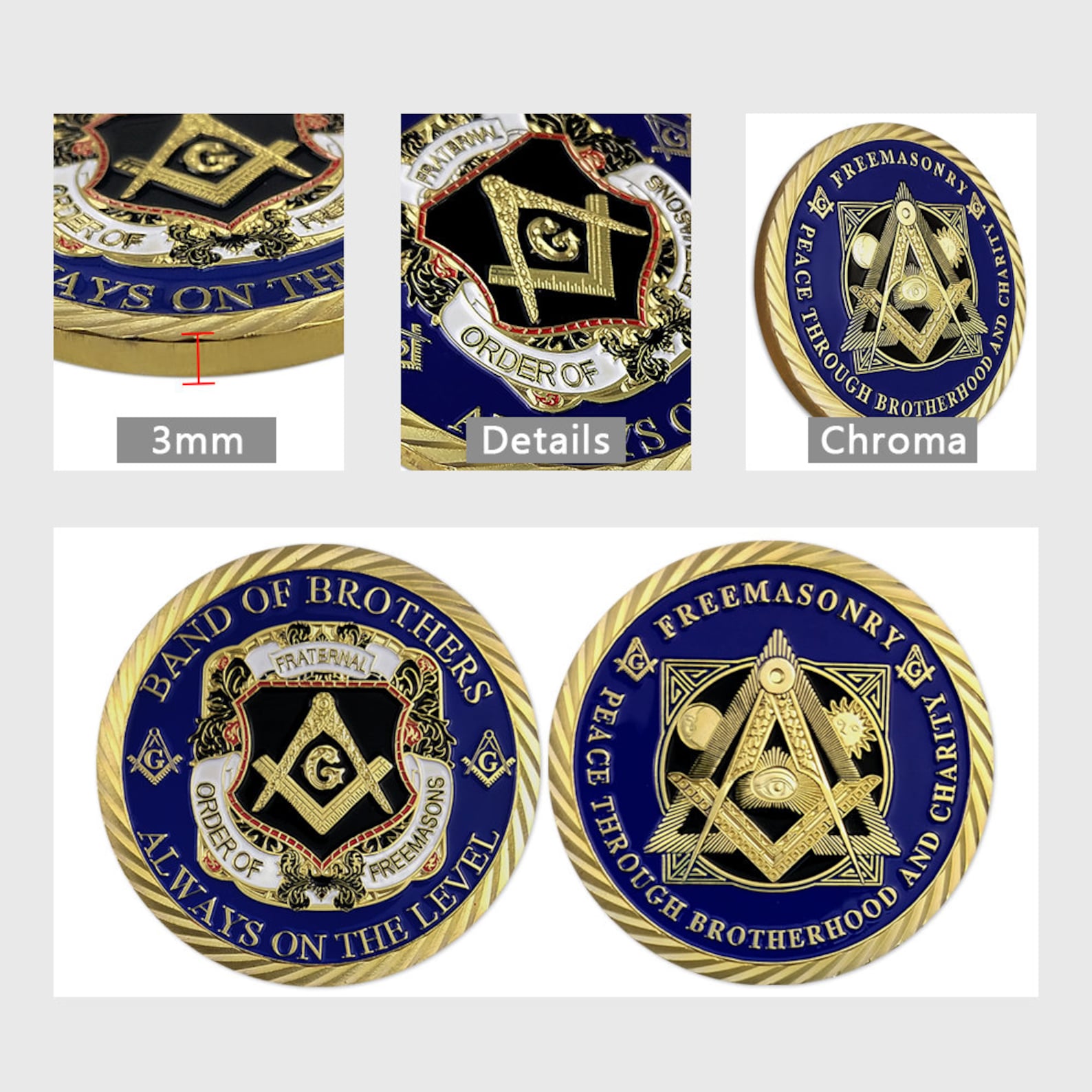 Masonic Collectible Order of Freemason Brotherhood Grand Lodge - Etsy