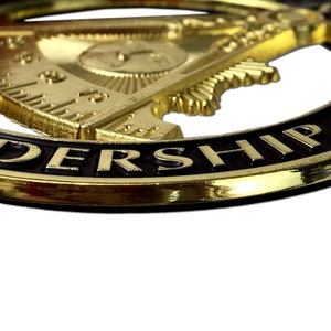 Masonic Past Master Auto Emblem Car Bumper Decal - Etsy