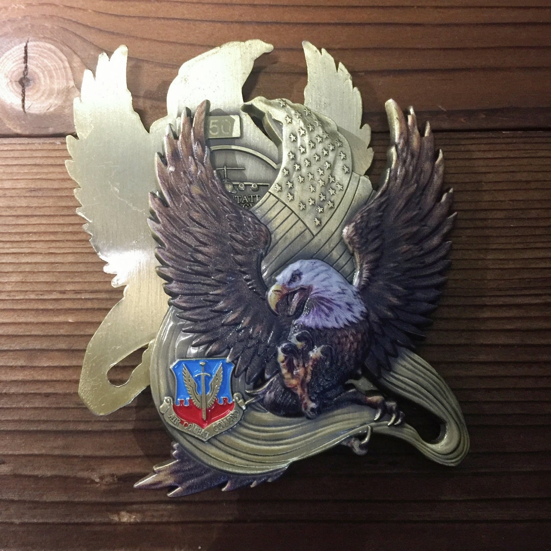 Air Force Challenge Coin USAF Air Combat Command Excellence in All We ...
