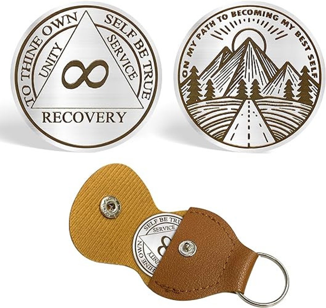 Pocket Infinity Sobriety Coin Sober Chip AA Chips and Medallions ...