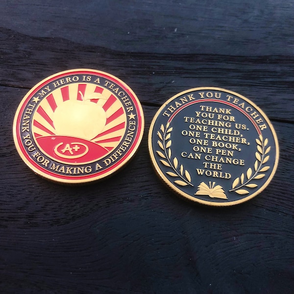 Thank You Challenge Coin - Etsy